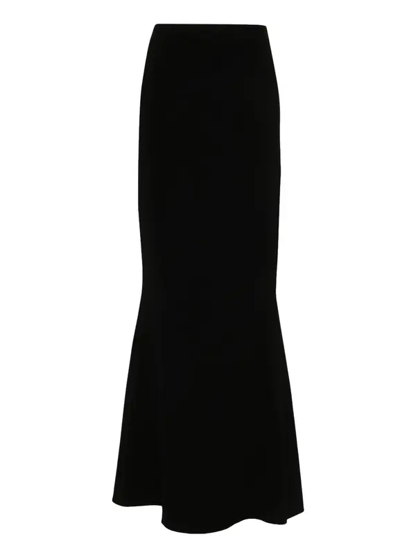 STYLAND Straight Long Skirt - Black