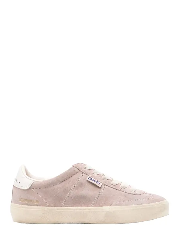 GOLDEN GOOSE Soul Star Suede Sneakers - Pink