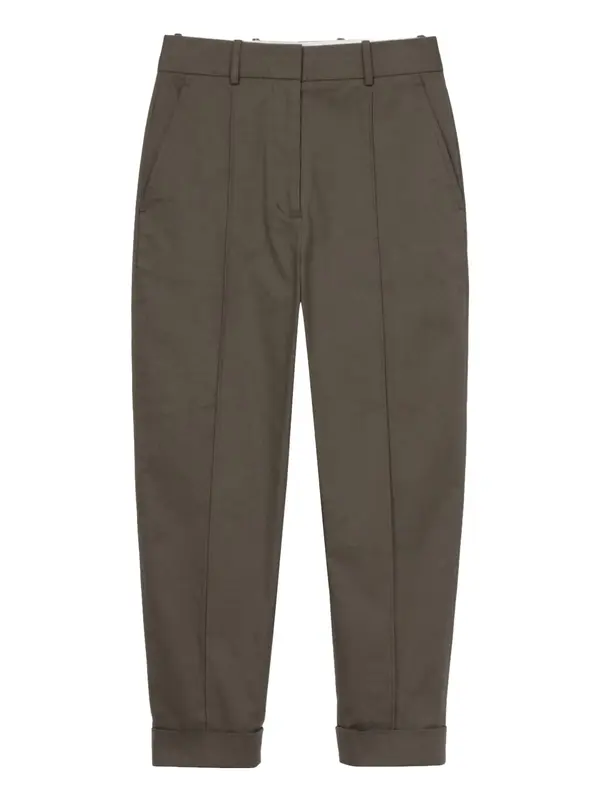 3.1 Phillip Lim Tapered-leg Cropped Trousers - Green