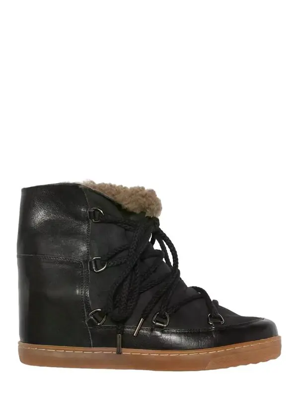 Isabel Marant Nowles Lace-up Boots - Black