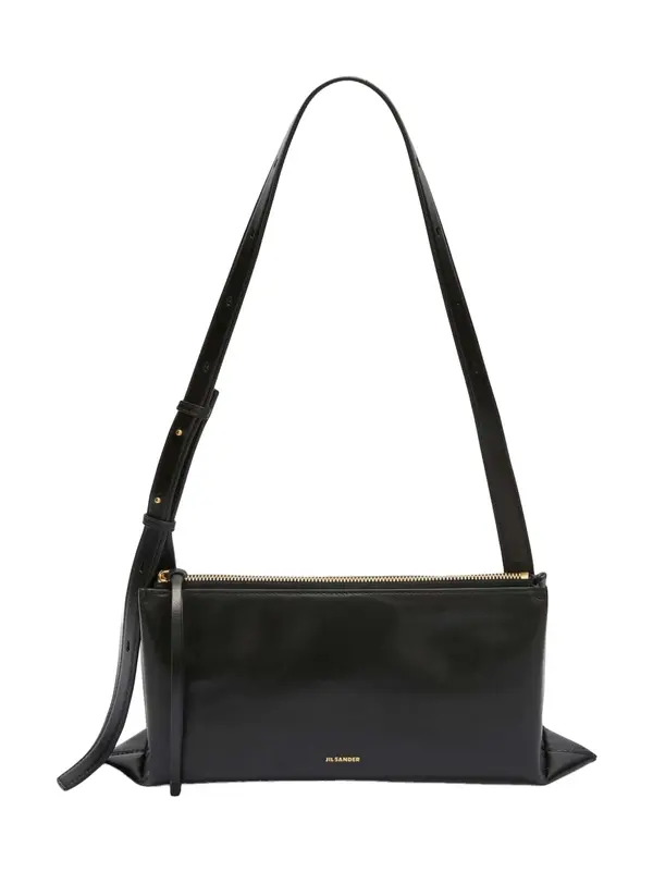 JIL SANDER Small Empire Shoulder Bag - Black