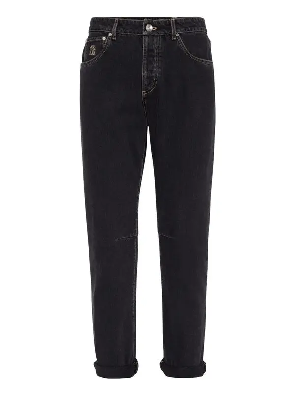 Brunello Cucinelli Tapered Jeans - Blue