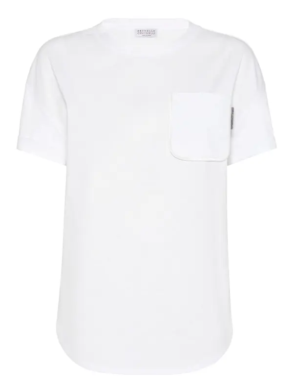 Brunello Cucinelli Crew-neck T-shirt - White