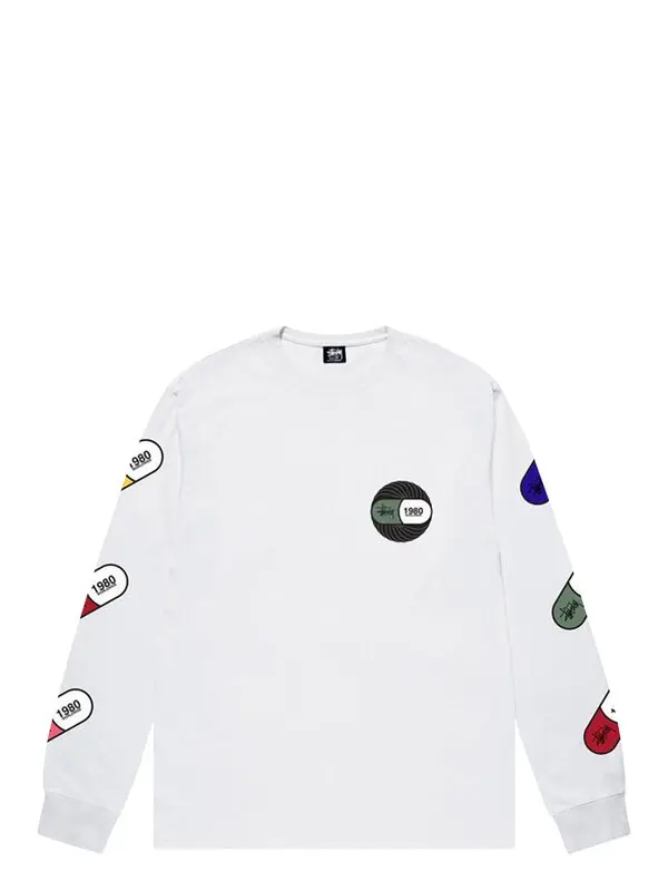 StÜssy Capsule Long-sleeve Tee - White