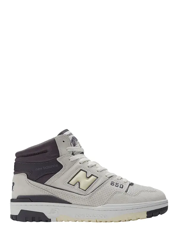NEW BALANCE 650r High-top Sneakers - Cream