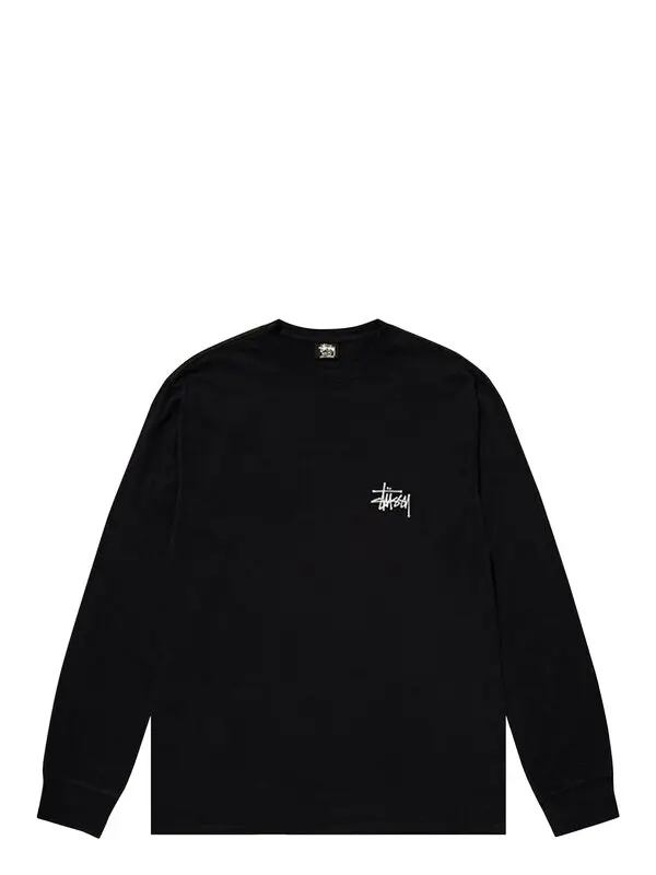 StÜssy Basic Long-sleeve Tee - Black
