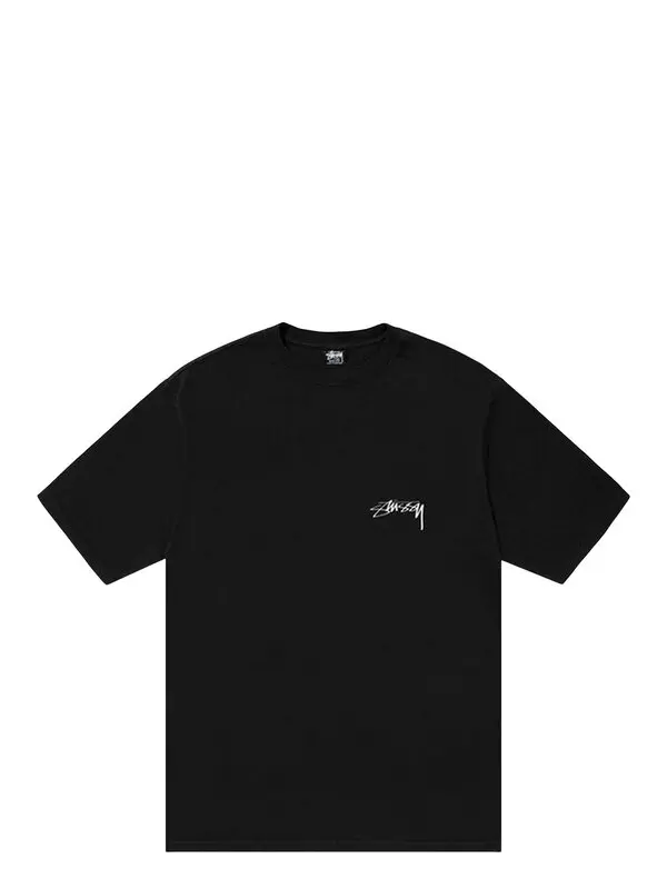 StÜssy 100% Pigment Dyed Tee - Black