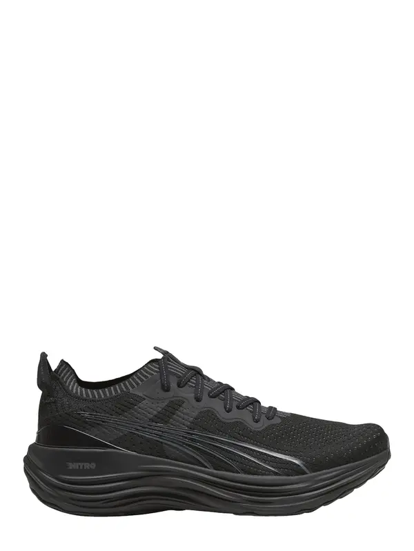 PUMA Foreverrun Nitro Knit Sneakers - Black