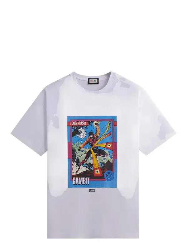 Kith For X-men Gambit Card Vintage Tee - White