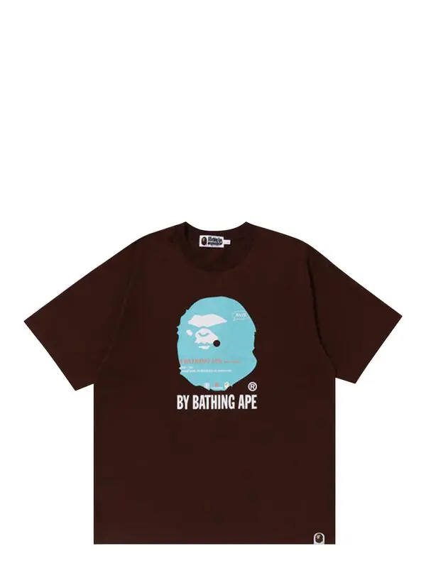 A BATHING APE By Bathing Ape Relaxed Tee - Brown