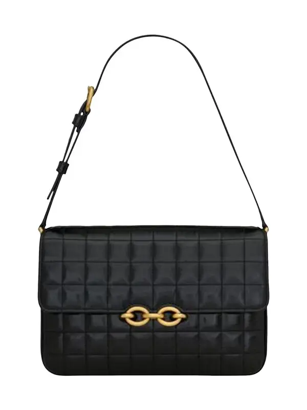 Saint Laurent Le Maillon Satchel - Black