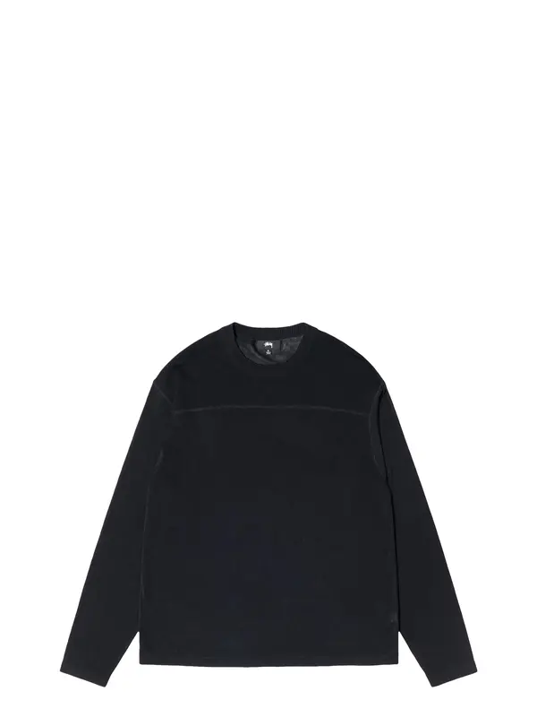 StÜssy Lightweight Football Crew - Black