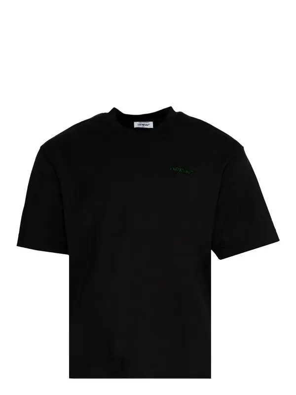 Off-White Moon Cam Arrow Skate Short-sleeve Tee - Black