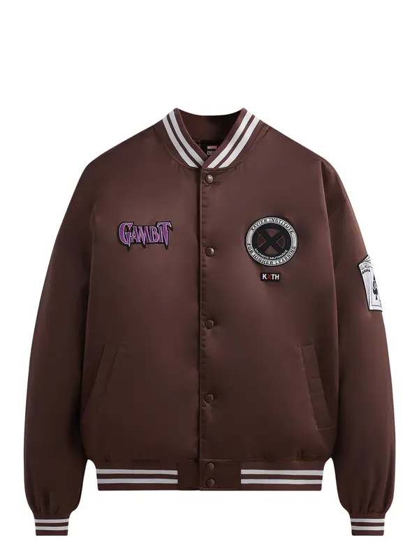 Kith For X-men Gambit Bomber Jacket - Brown