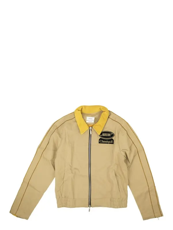 Rhude Blouson Jacket - Brown