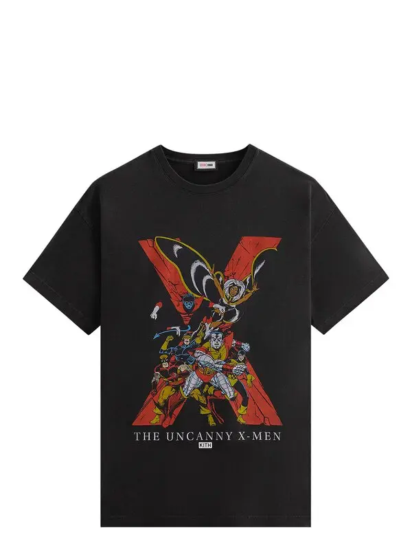 Kith For X-men Uncanny Vintage Nelson Tee - Black