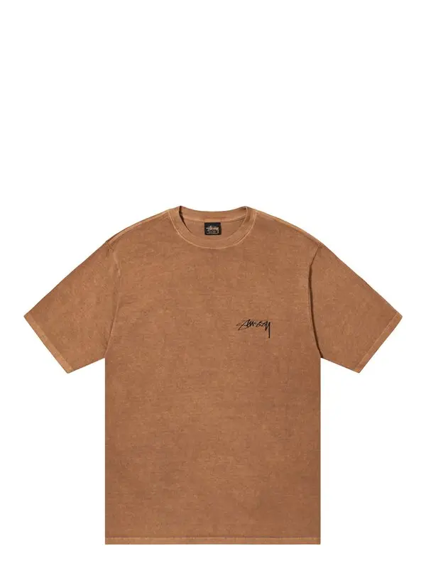 StÜssy Pigment Dyed Tee - Brown
