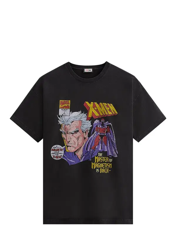Kith For X-men Master Of Magnetism Vintage Tee - Black