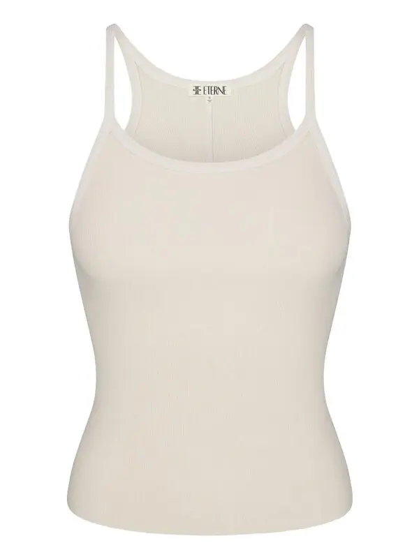 Eterne Rib Tank Top - Bone