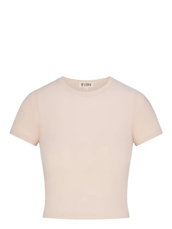 Eterne Short Sleeve Baby Tee - Pink
