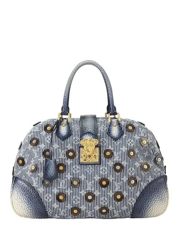 LOUIS VUITTON Monogram Denim Bowly - Blue