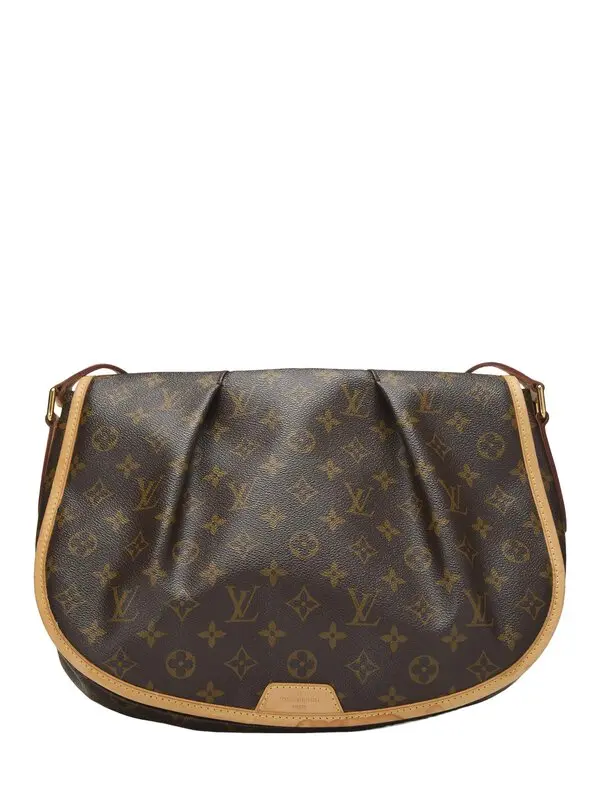 LOUIS VUITTON Monogram Menilmontant - Brown
