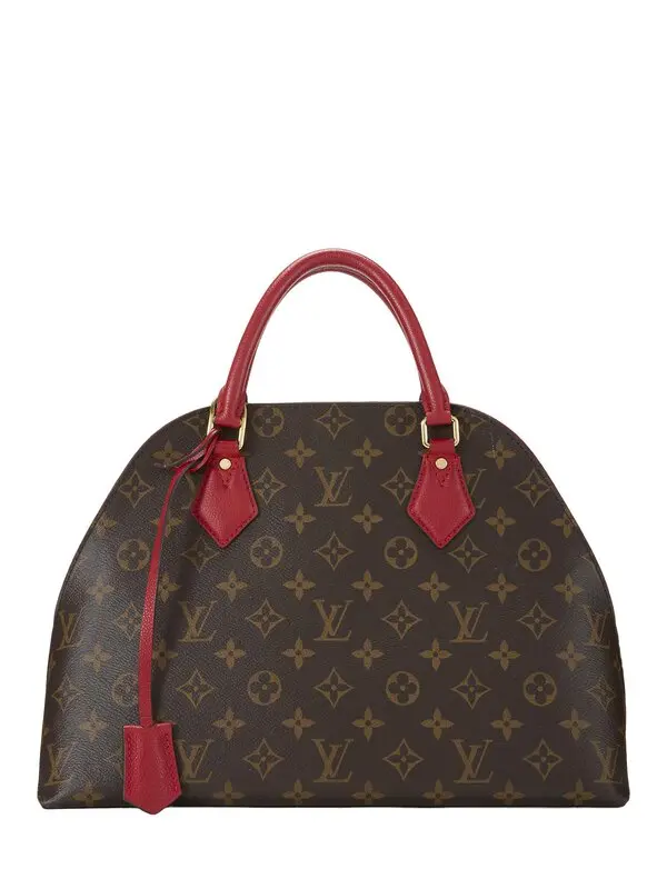LOUIS VUITTON Monogram Canvas Alma Bnb - Red