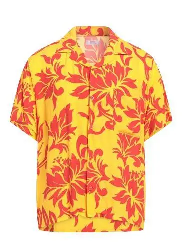 ERL Shirt Size Ecovero Viscose, Viscose - Mandarin