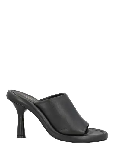 PALOMA BARCELO Sandals In Leather - Black