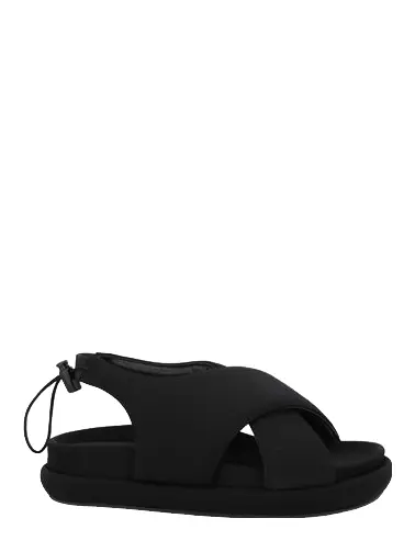 GIA BORGHINI Flatform Sandals - Black