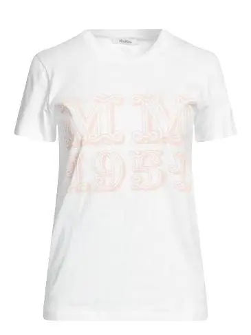 Max Mara Logo-print T-shirt - White