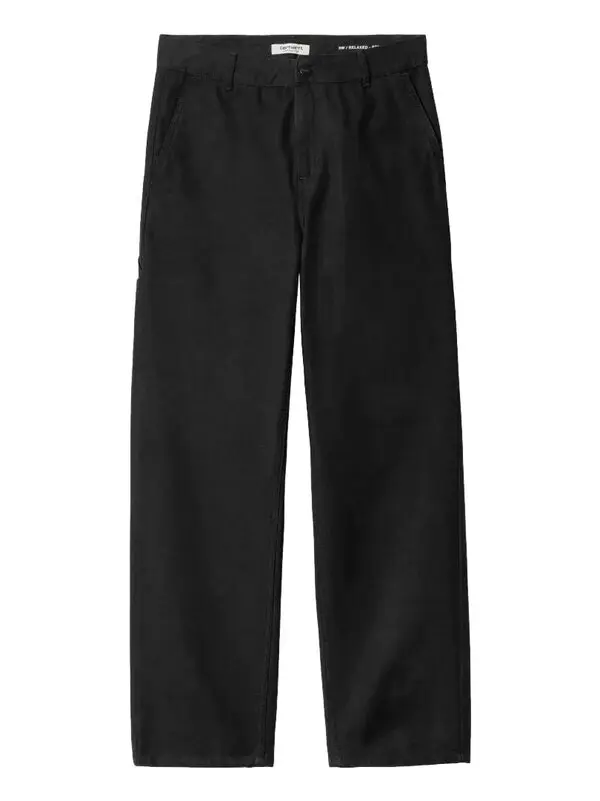 Carhartt Work In Progress Pierce Straight-leg Trousers - Black