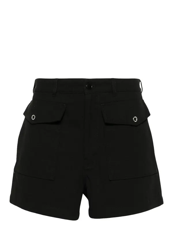 Acne Studios Twill Shorts - Black