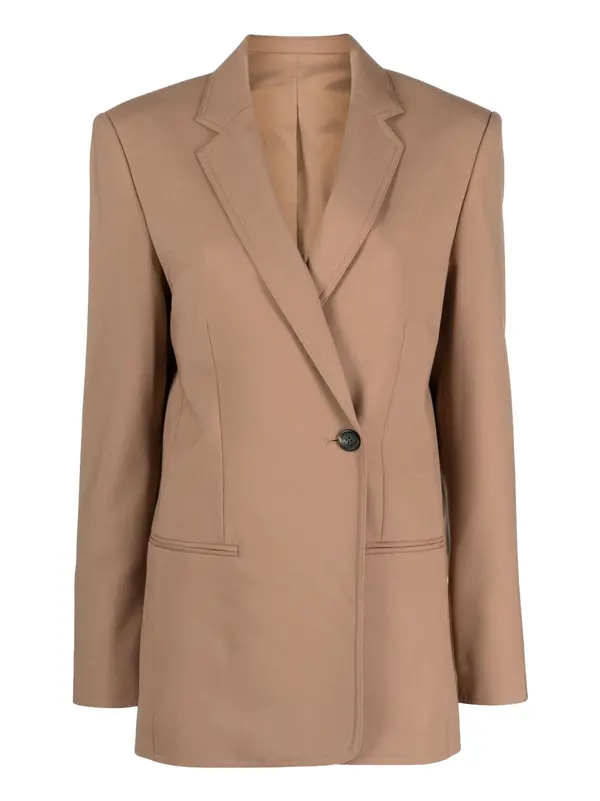Helmut Lang Notched-lapels Tailored Blazer - Neutrals