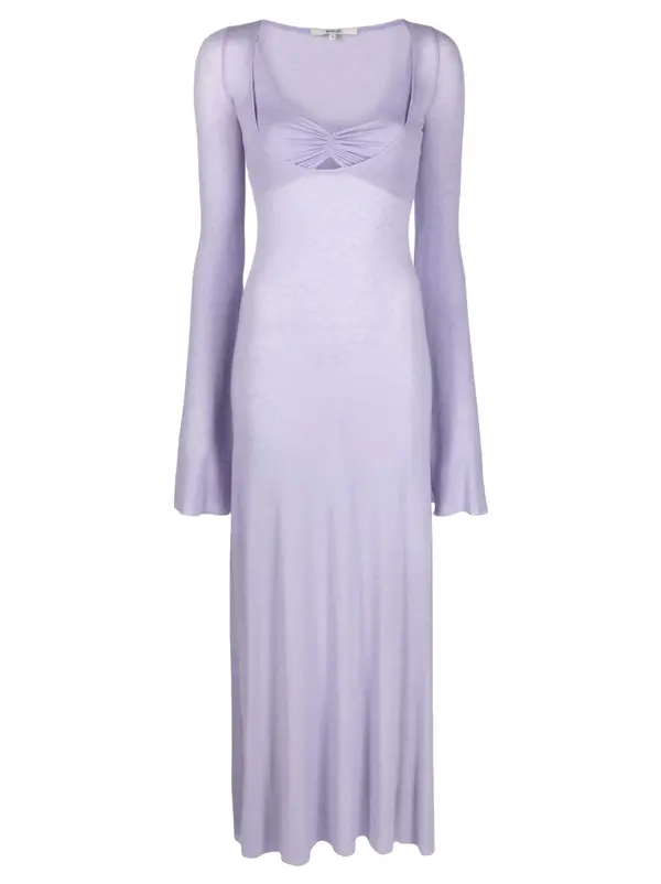 MANURI Nina Maxi Dress - Purple