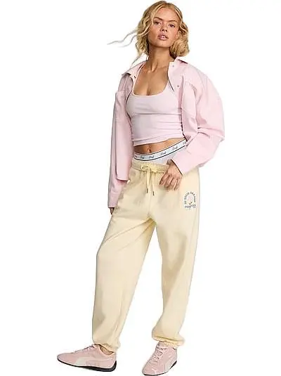 Pink Campus Fleece™ Sweatpants - Beige