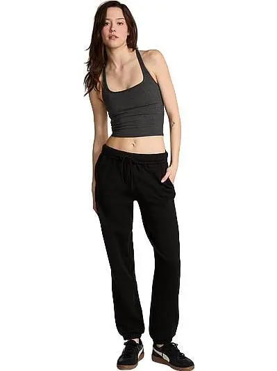 Pink Campus Fleece™ Sweatpants - Black
