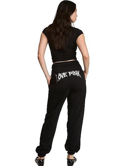 Pink Campus Fleece™ Sweatpants - Black
