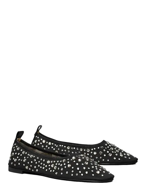 Tory Burch Crystal Ballet - Black