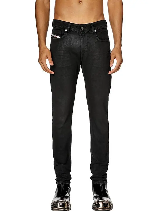 Diesel 1979 Sleenker Stretch Skinny Fit Jeans - Black Denim