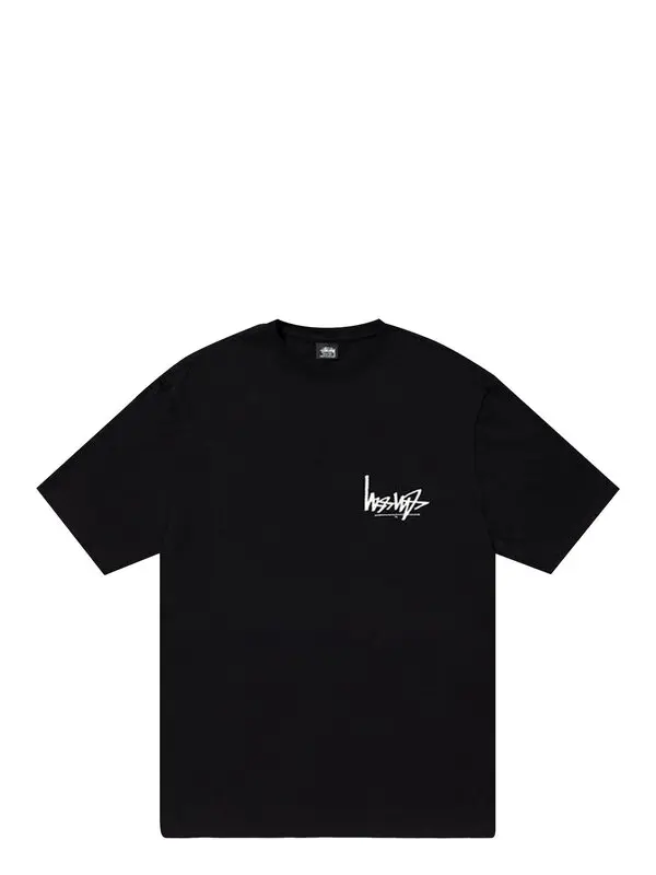 StÜssy Flipped Tee - Black