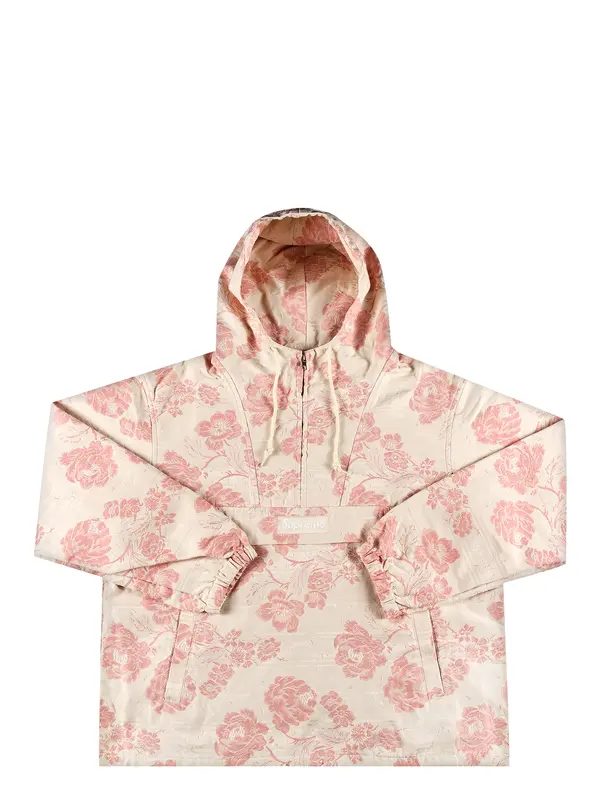 Supreme Floral Tapestry Anorak - Pink