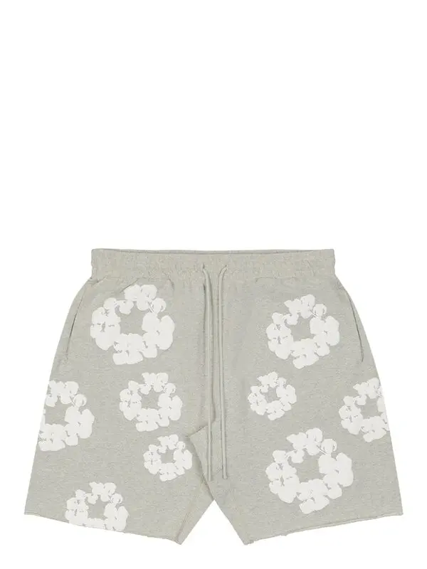 Readymade X Denim Tears Cotton Wreath Sweatshorts - Grey