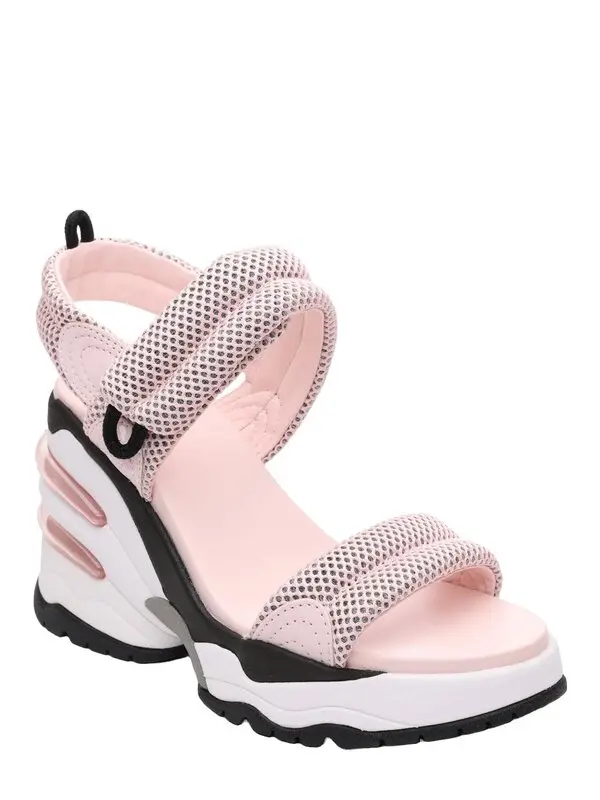 Ash Cosmos Wedge Sandal - New Crystal Rose
