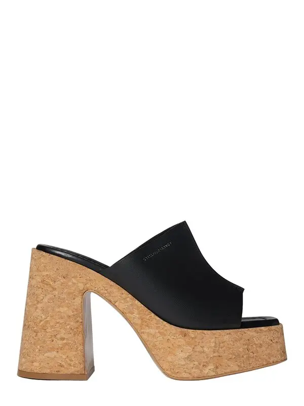 Stella McCartney Skyla Platform Mule Sandals - Black