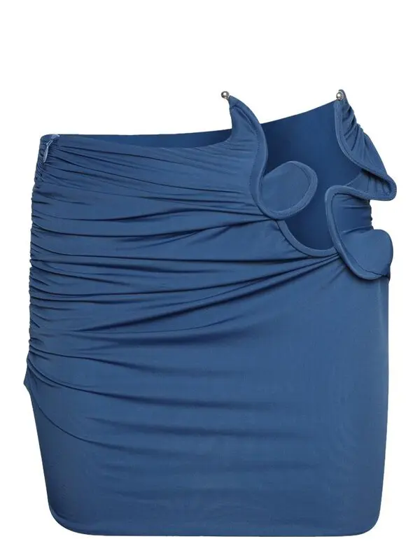 Christopher Esber Venus Mini Skirt - Blue