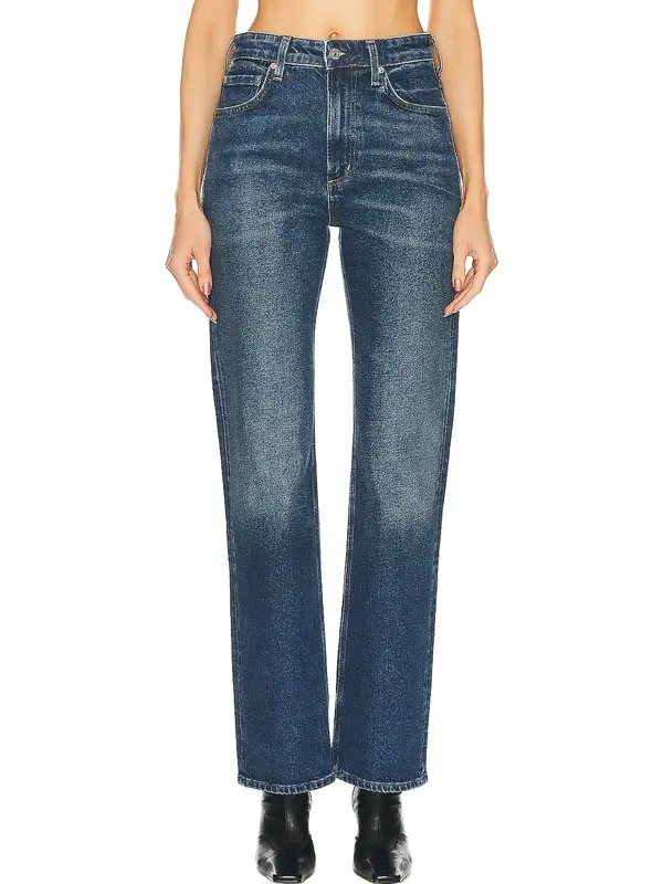 Citizens Of Humanity Zurie Straight Leg Jeans - Garnish