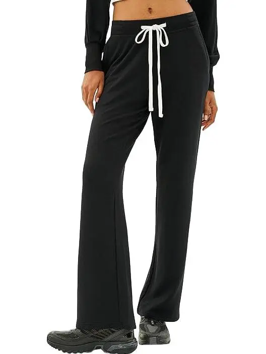 Splits59 Raven Fleece Full-length Sweatpants - Black