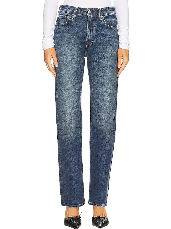 Citizens Of Humanity Zurie Straight Leg Jeans - Garnish
