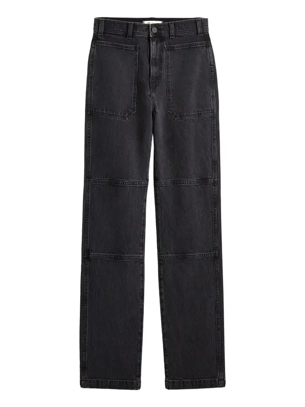 Madewell The '90s Straight Utility Jean - Camplin Wash